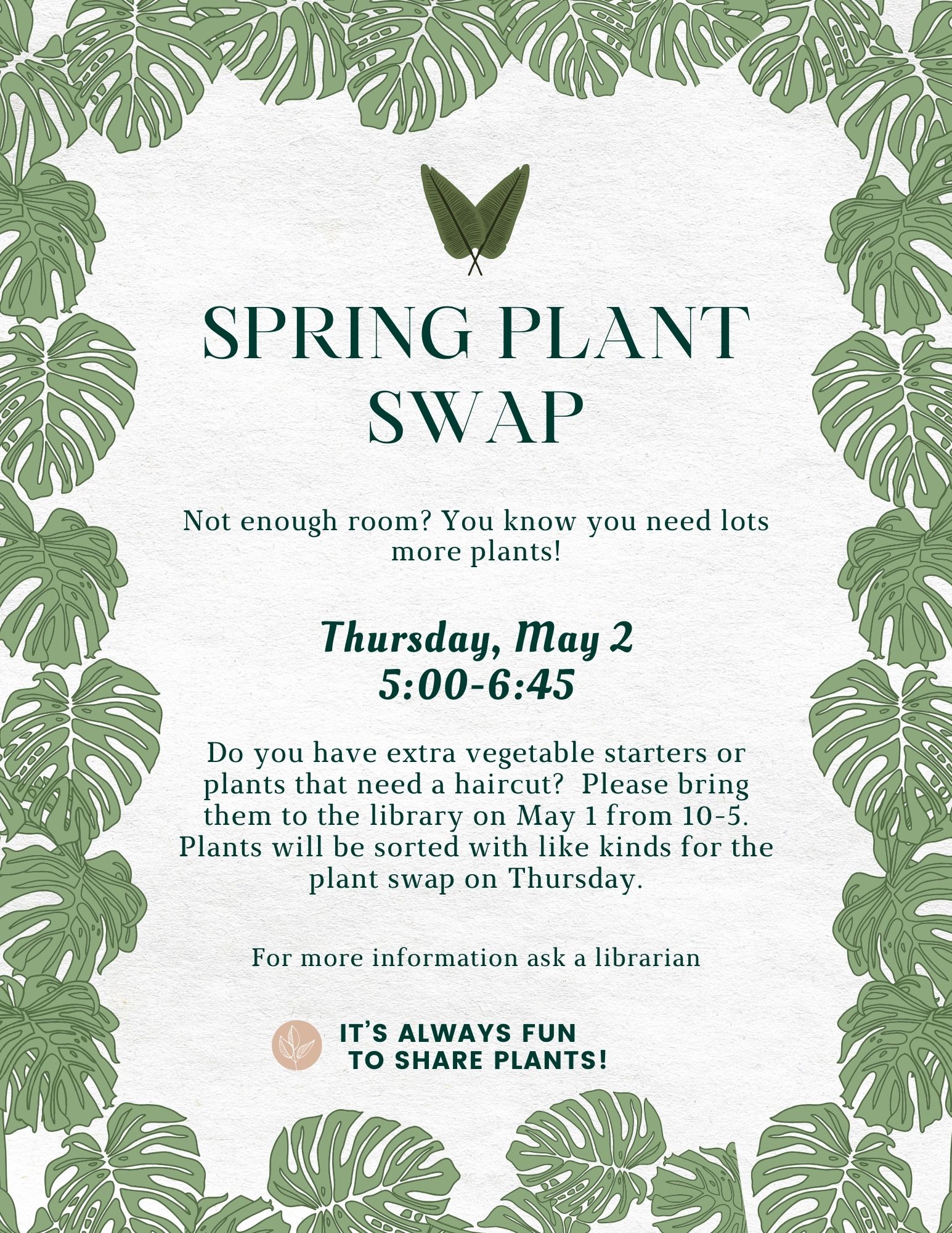 Upcoming Programming :: Traer Public Library